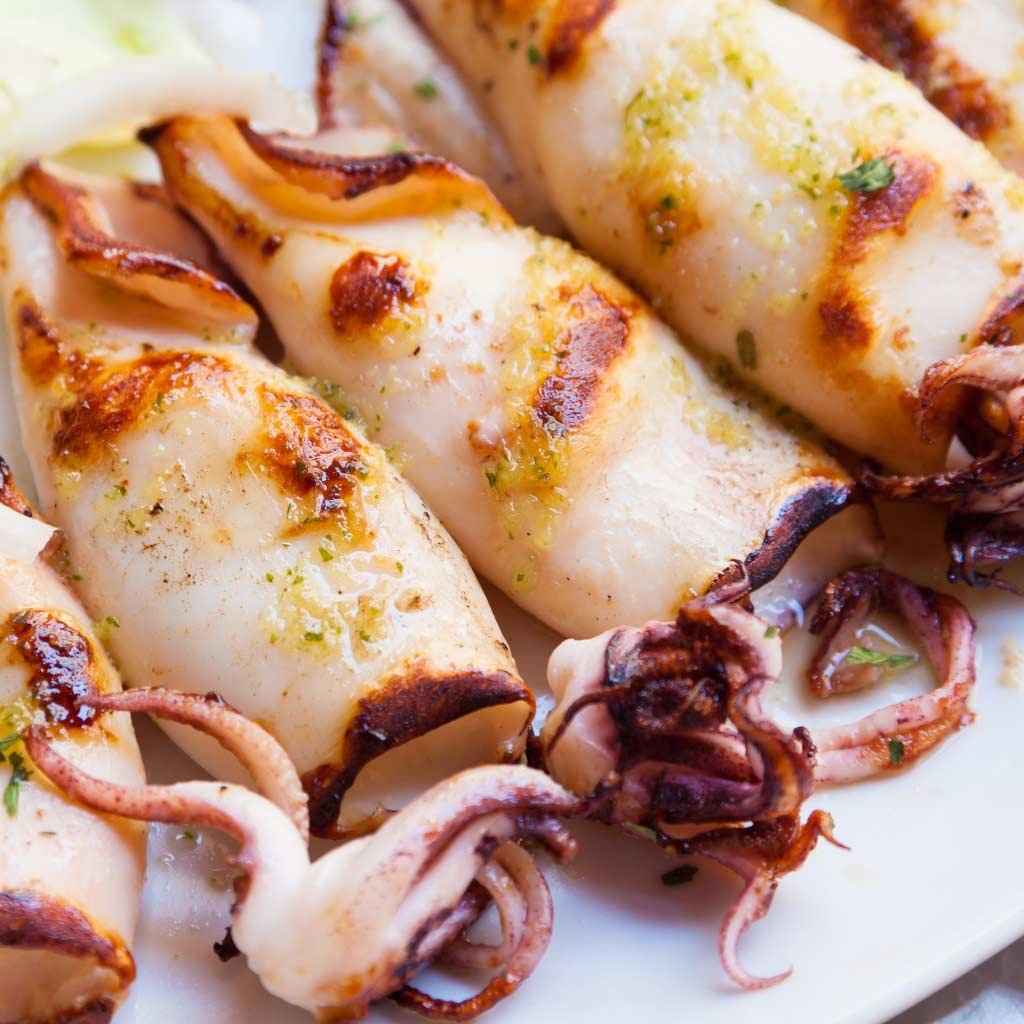 Cleaned Calamari Tubes & Tentacles | 1Kg – Caught Online